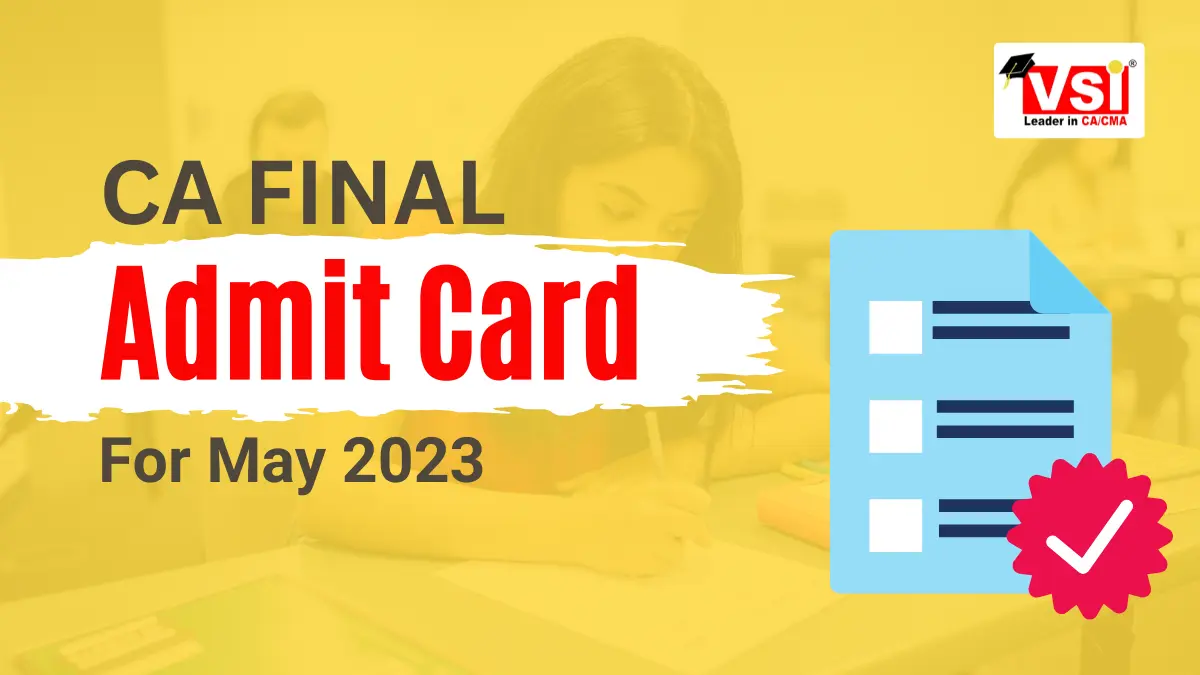 CA Final Admit Card Jan 2026 Out Soon: Direct Download Link