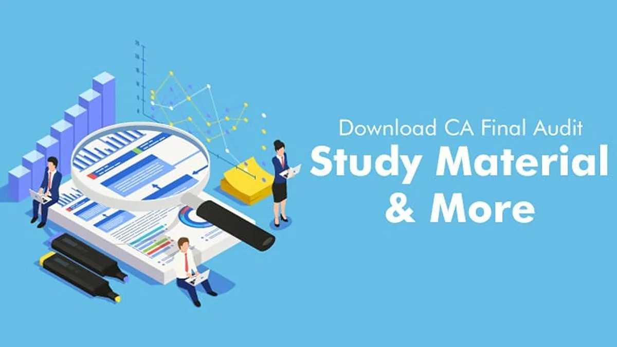 CA Final Audit - Syllabus, Study Material, Papers, Tips (2023) - VSI Jaipur