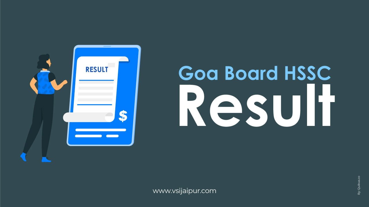 Class 12th Goa Board HSSC Result 2022 - VSI Jaipur